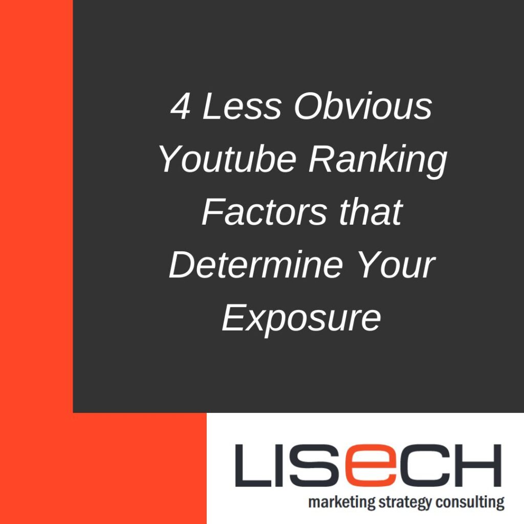 4 Less Obvious Youtube Ranking Factors that Determine Your Exposure ...