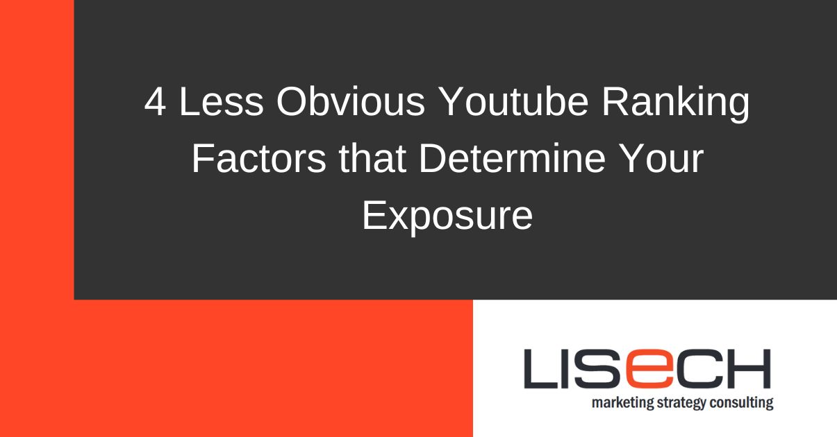4 Less Obvious Youtube Ranking Factors that Determine Your Exposure ...