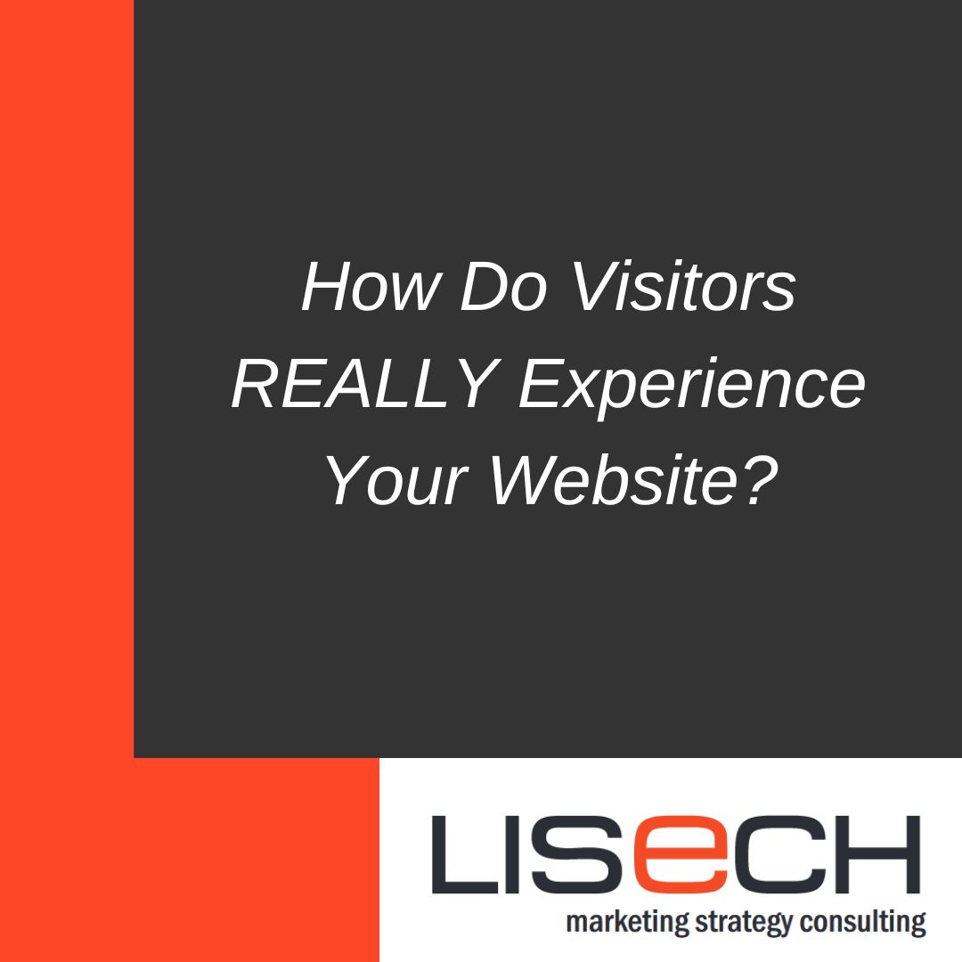 How Do Visitors REALLY Experience Your Website? - Lisech - Marketing ...